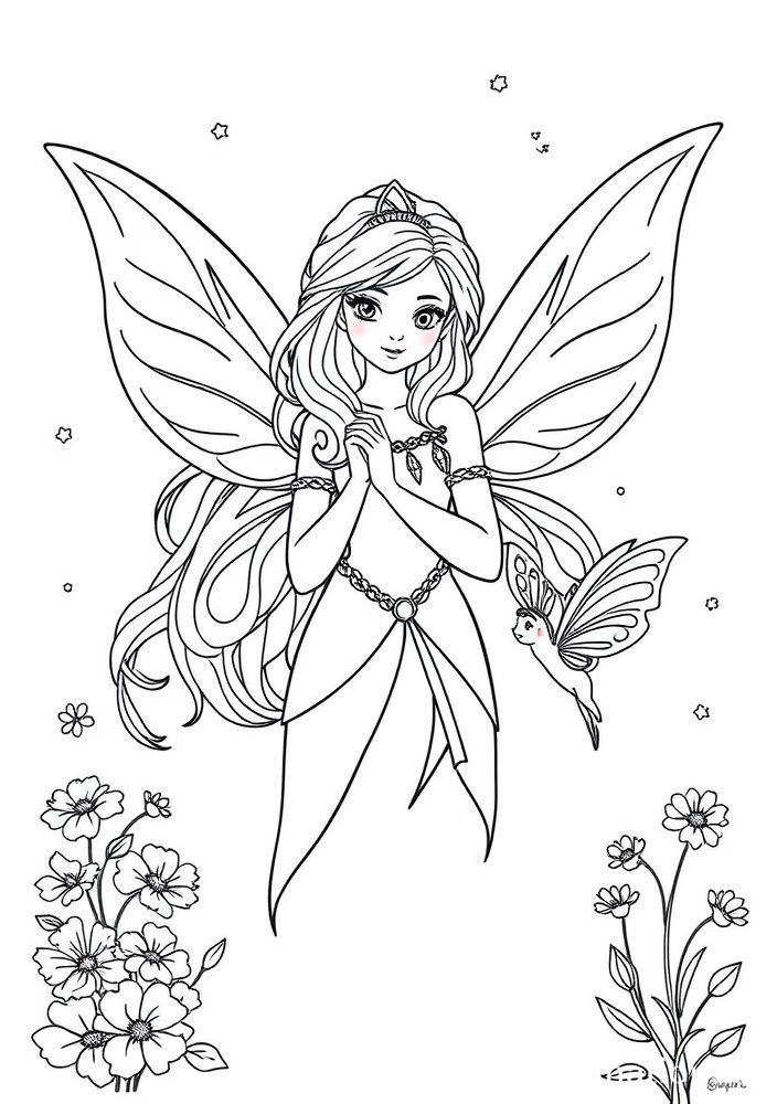 Disegni Da Colorare Delle Fate Disney Animali Disney. Tante Storie Da