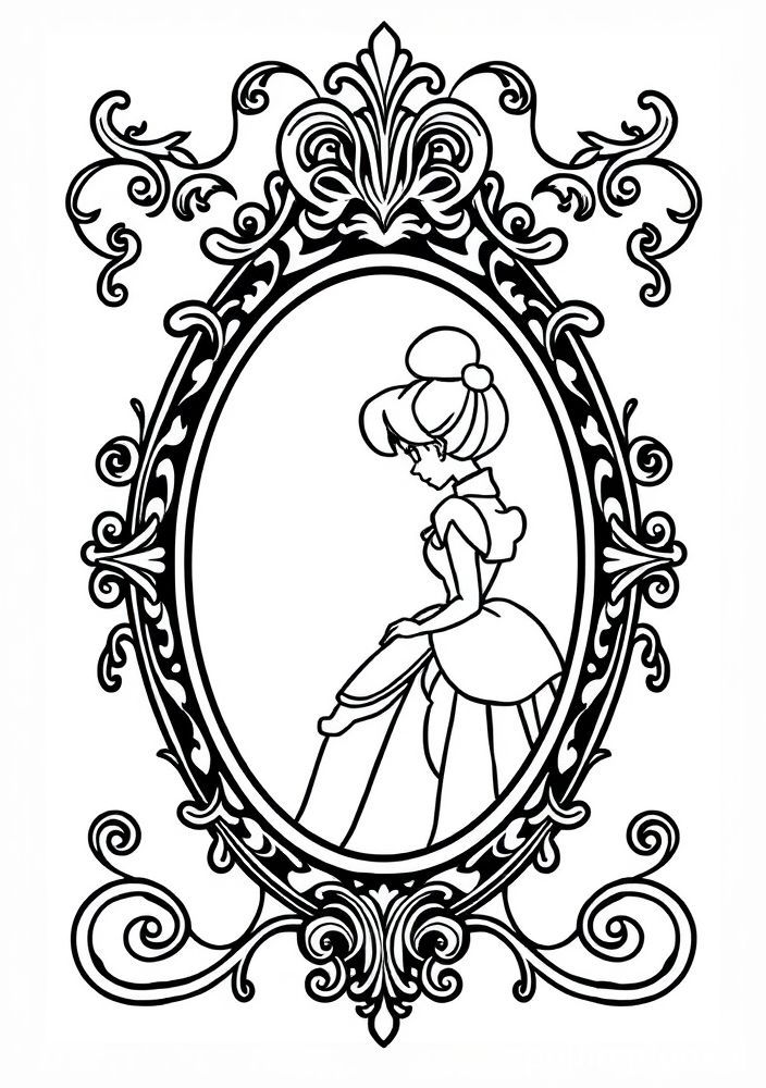 Dibujos Para Colorear De La Princesa Cenicienta Y El Príncipe Azul