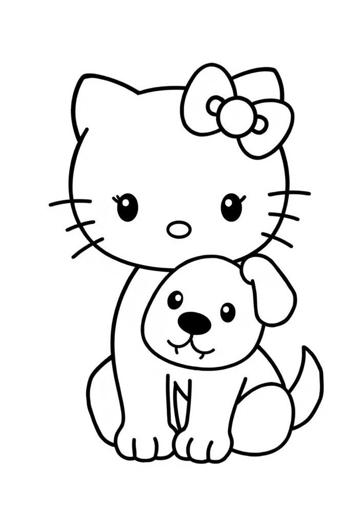 Pagine Da Colorare Di Hello Kitty Sirena COME DISEGNARE HELLO KITTY