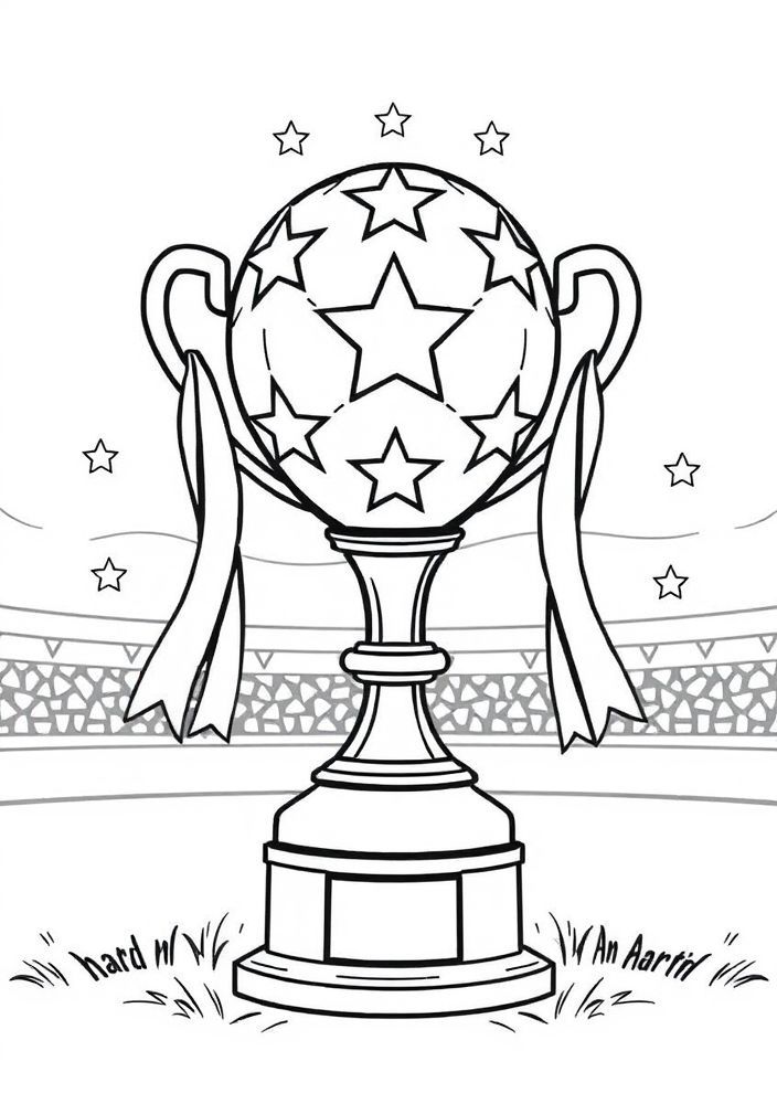 Desenhos de Futebol Para Colorir e Imprimir